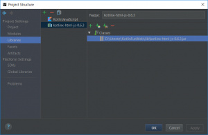 Kotlin Javascript target: use Kotlin in the browser